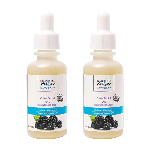 Organic Glow Facial Oil Set – California Pure Naturals